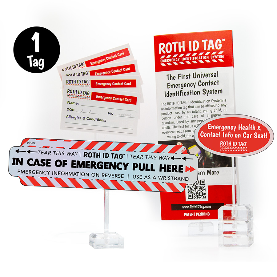 ROTH ID TAG™ Assembled Simple Kits (Minimum: 100) - ROTH ID TAG ...