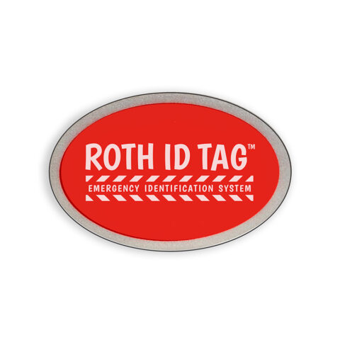 NOW AVAILABLE! Window Decal - ROTH ID TAG | Emergency Contact ...