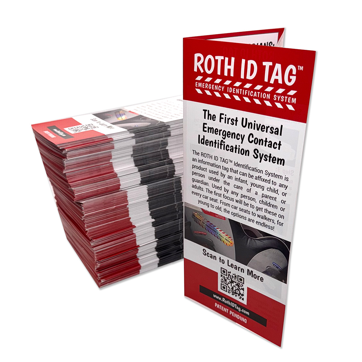 ROTH ID TAG™ Informational Brochures - ROTH ID TAG | Emergency Contact ...