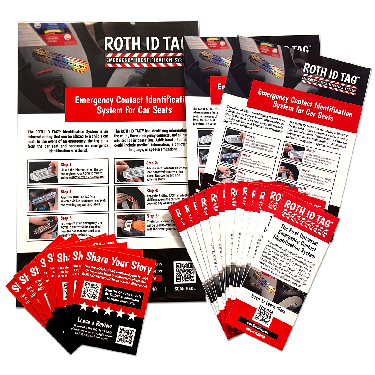 ROTH ID TAG™ Event Kit - ROTH ID TAG | Emergency Contact Identification ...
